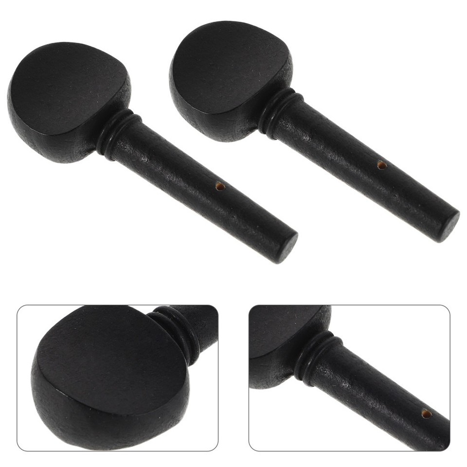 8 Pcs String Instrument Pegs Musical Accessories Violin Parts ...