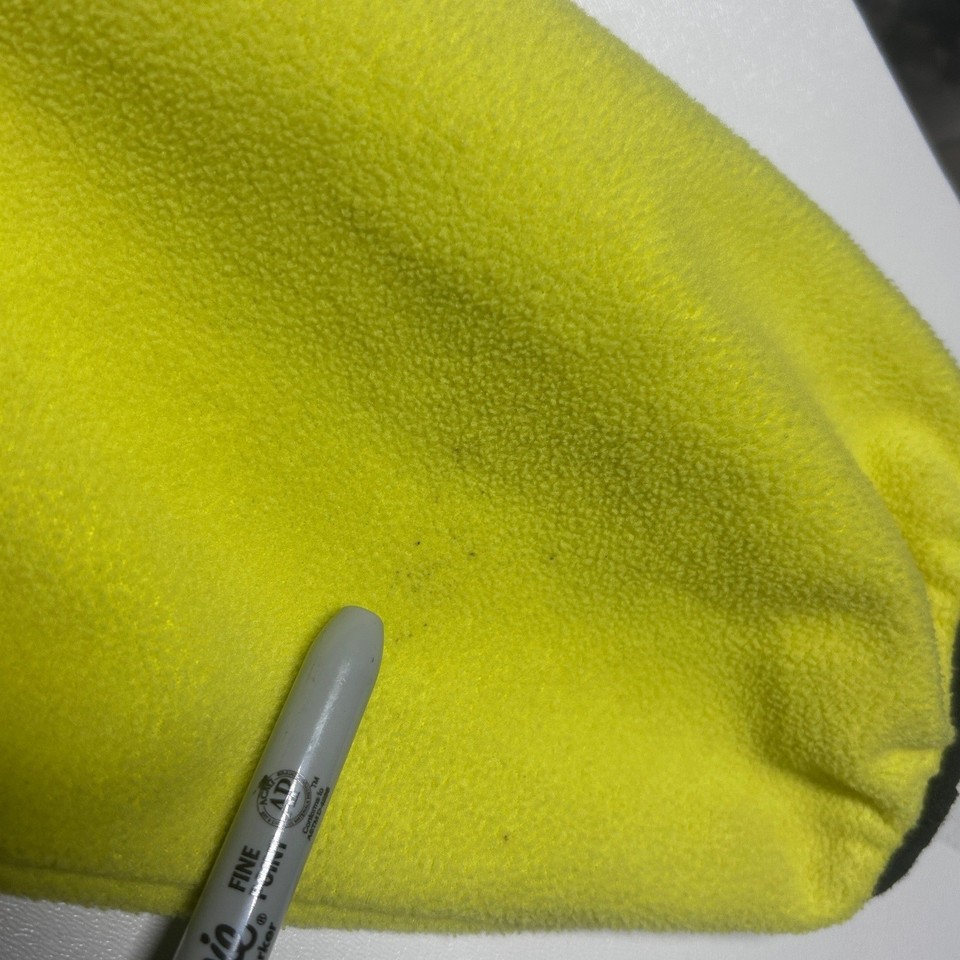 The North Face Summit Series Fleece Jacket Neon Yellow Black Full Zip ...