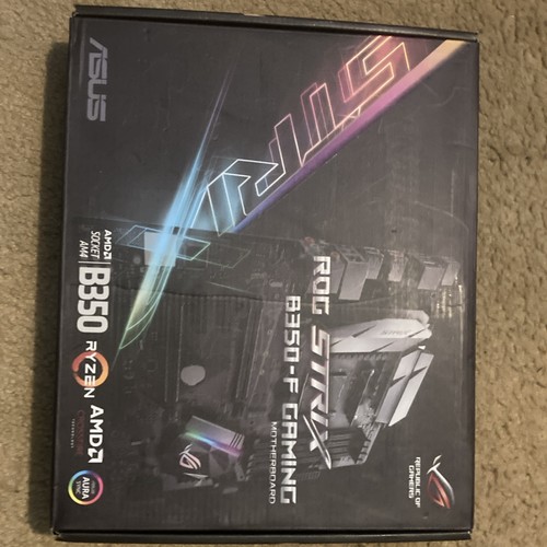 ASUS ROG STRIX B350-F GAMING ATX Motherboard AMD B350 Socket AM4 DDR4 M ...