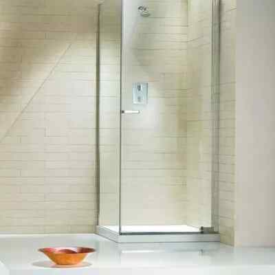 Matki Radiance Right Hand Pivot Door Shower Enclosure 900 x 760 mm ...