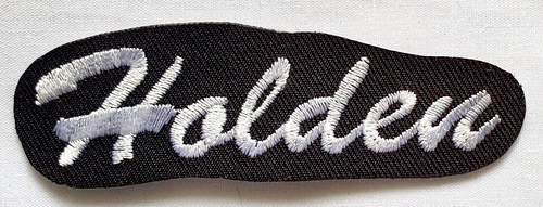 Holden script vintage embroidered cloth patch C010707 | eBay