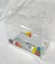 24-144~Clear Plastic APET Handle Top Automatic Bottom Boxes with Color ...
