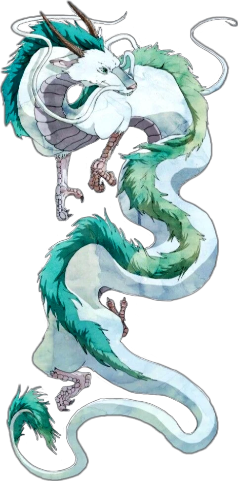 Haku Spirited Away Dragon