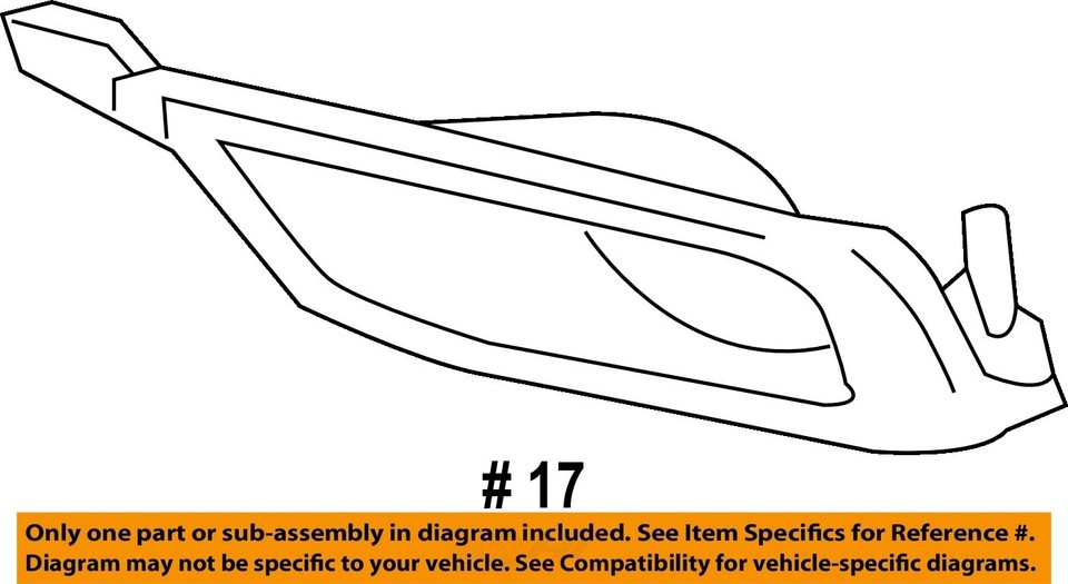GM OEM 13-17 Enclave Rear Bumper Bumper Components-Heat Shield 22758248 ...