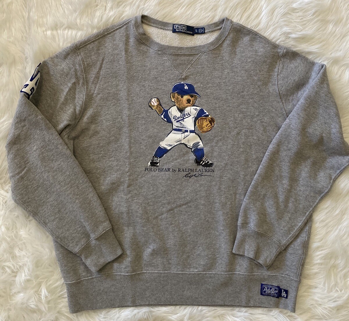 Polo Ralph Lauren Los Angeles Dodgers Sweatshirt Crew… - Gem