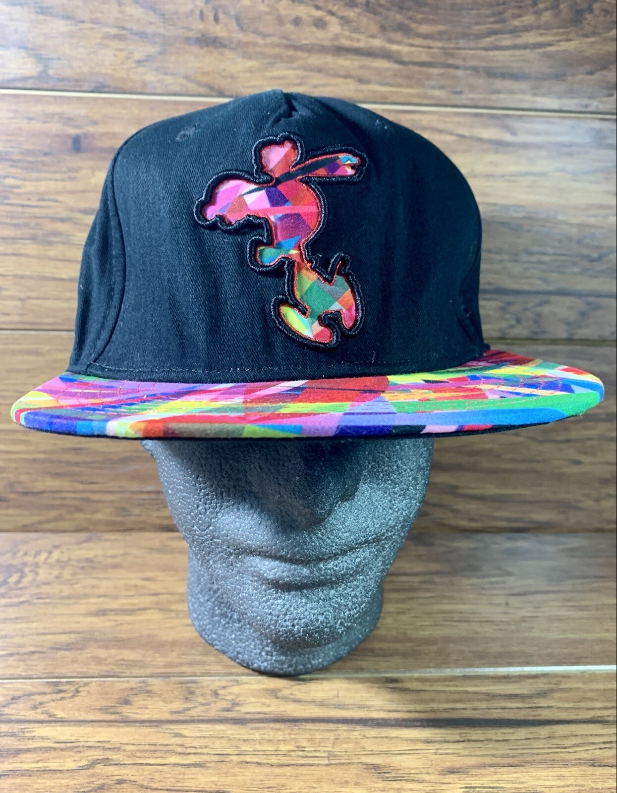 Peanuts Collection Snoopy Mens Snapback Cap Hat - Gem