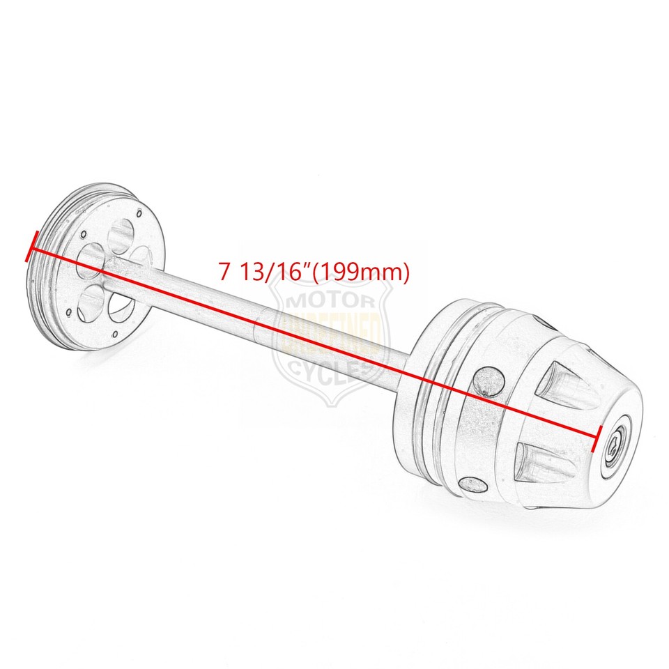 Motorcycle Rear Axle Fork Wheel Protector Crash Slider For BMW R Nine T ...