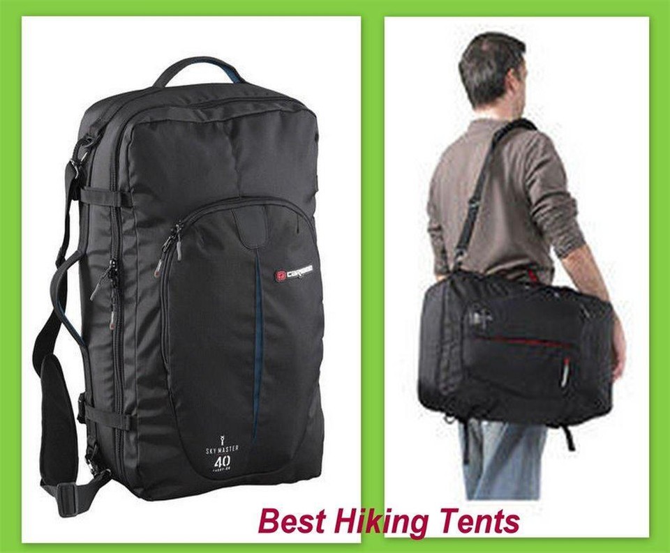 Caribee Backpack SkyMaster 40L Carry-On Luggage Travel Duffle Bag Sky ...