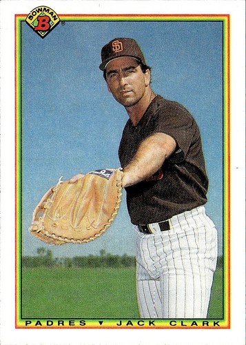 1990 Bowman Jack Clark San Diego Padres #214 | eBay