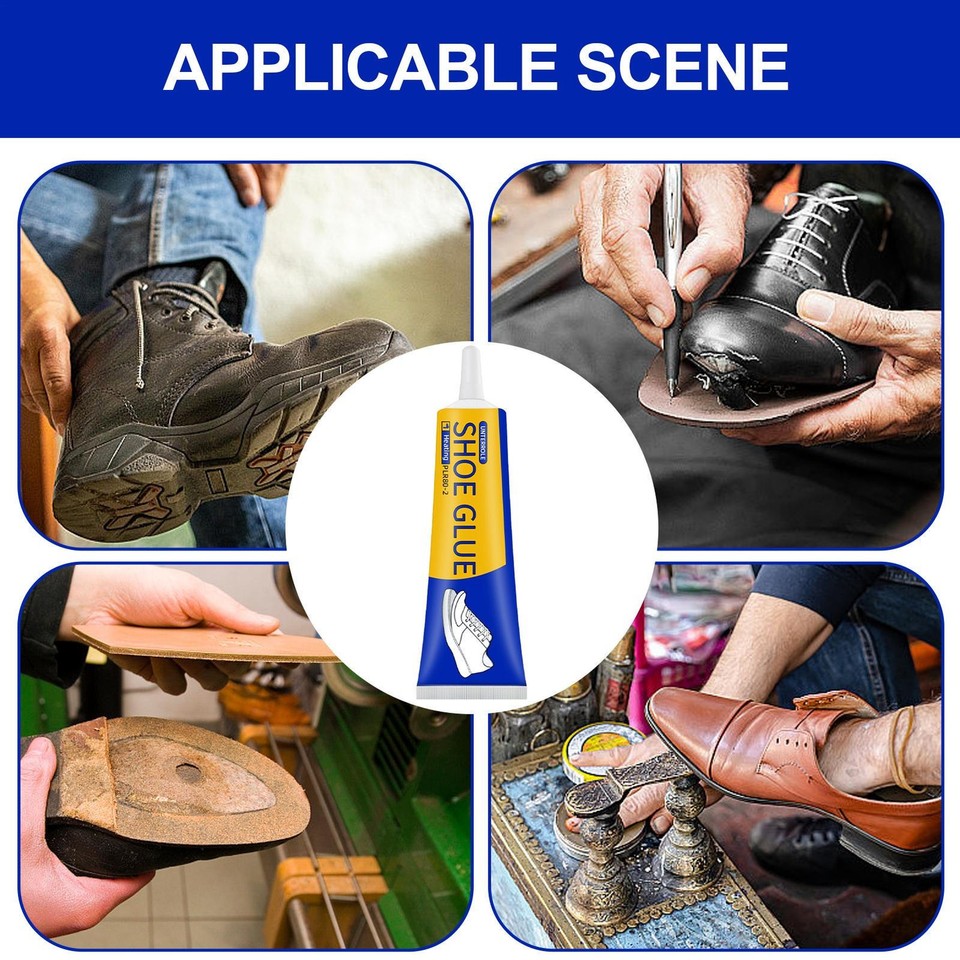 Shoe Fix Glue Boot Heel Fix Glue 60ml Instant Professional Leather Shoe ...