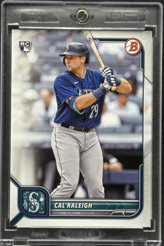 Cal Raleigh RARE ROOKIE RC BOWMAN INVESTMENT CARD TOPPS MARINERS MVP ...