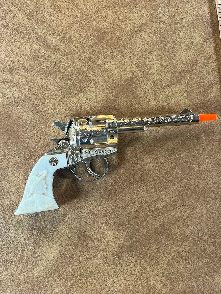 Vintage Kilgore Kit Carson Toy Cap Gun 1950's | eBay