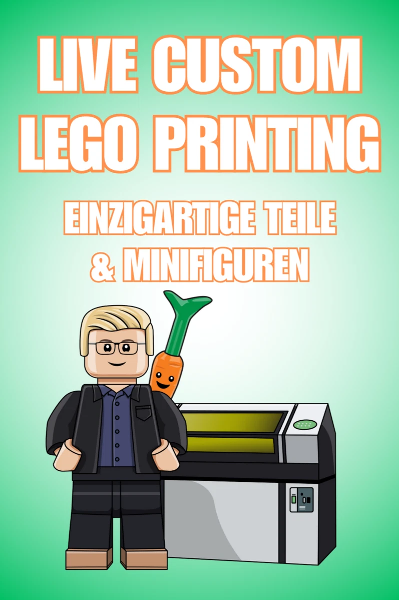 LIVE CUSTOM LEGO PRINTING - Einzigartige Teile & Minifiguren - eBay Live