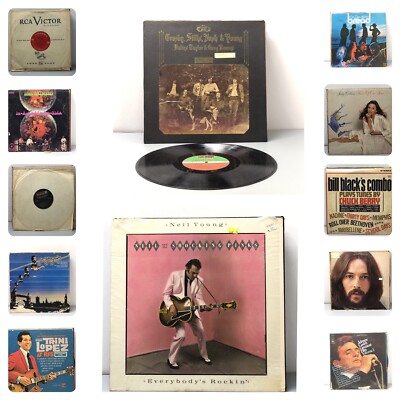 Lot of 11 Various Artists Rock Soft Rock Prog Rock Classic Rock Vinyl ...