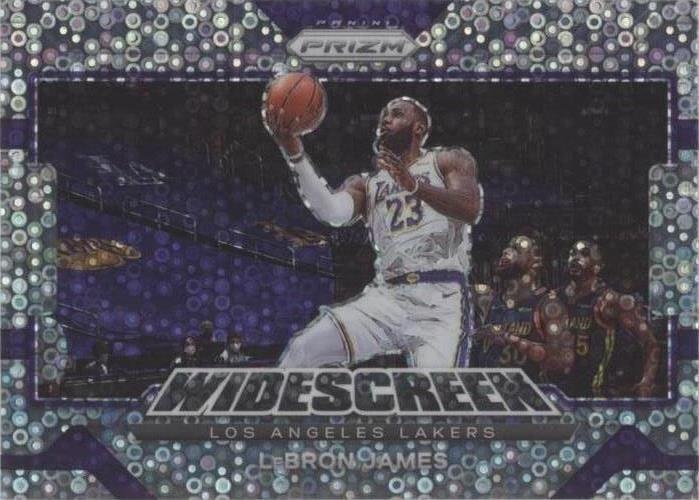 2021-22 Panini Prizm - Widescreen LeBron James #10 Fast Break Prizm for ...