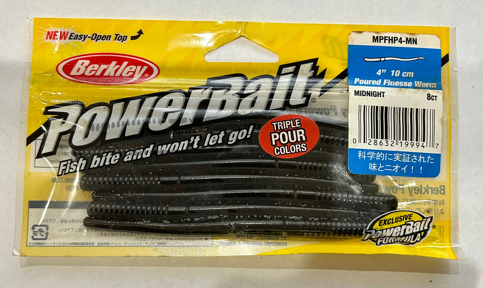 Berkley Powerbait - Poured Finesse Worm - Discontinued -Choose Size and ...