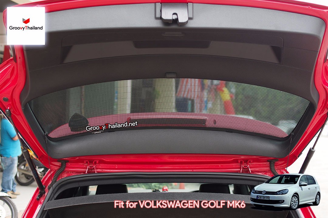 1 PC BACK REAR WINDSCREEN CURTAIN BLIND SUN SHADE FIT VW GOLF MK6 HB ...