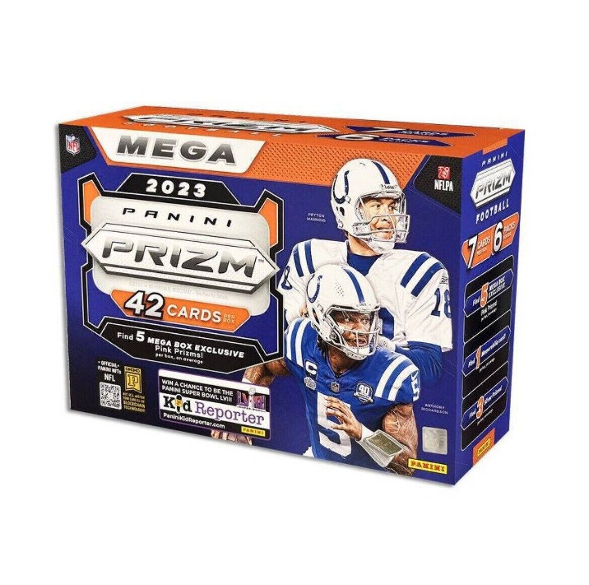 2023 Nfl Prizm Football Cards (Mega Box Or Blaster Box) Cards Panini ...