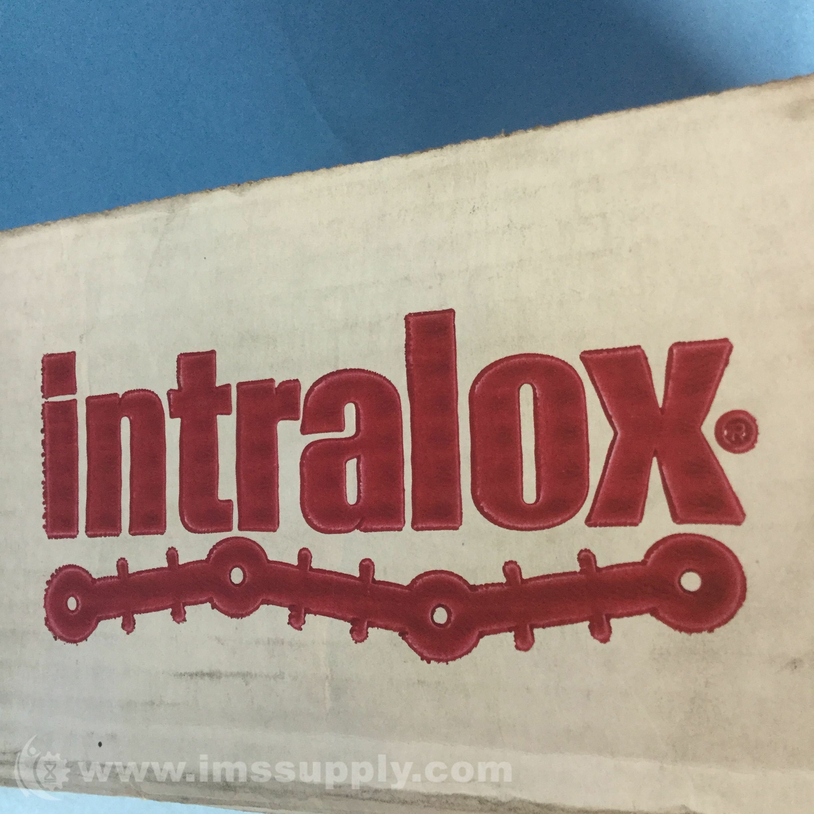 Intralox MTW 4.5 9ft 1400 Flat Top Blue Acetal 10FT 120 Row Belt USIP ...