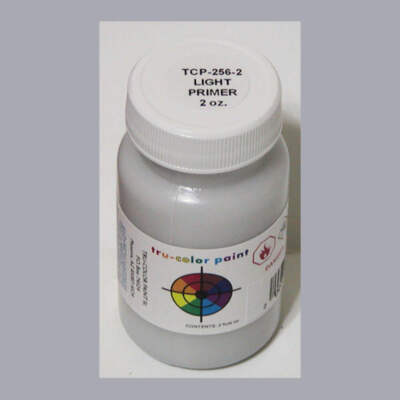 LIGHT GRAY PRIMER 2-oz bottle (Airbrush-ready) Tru-Color Paint | eBay