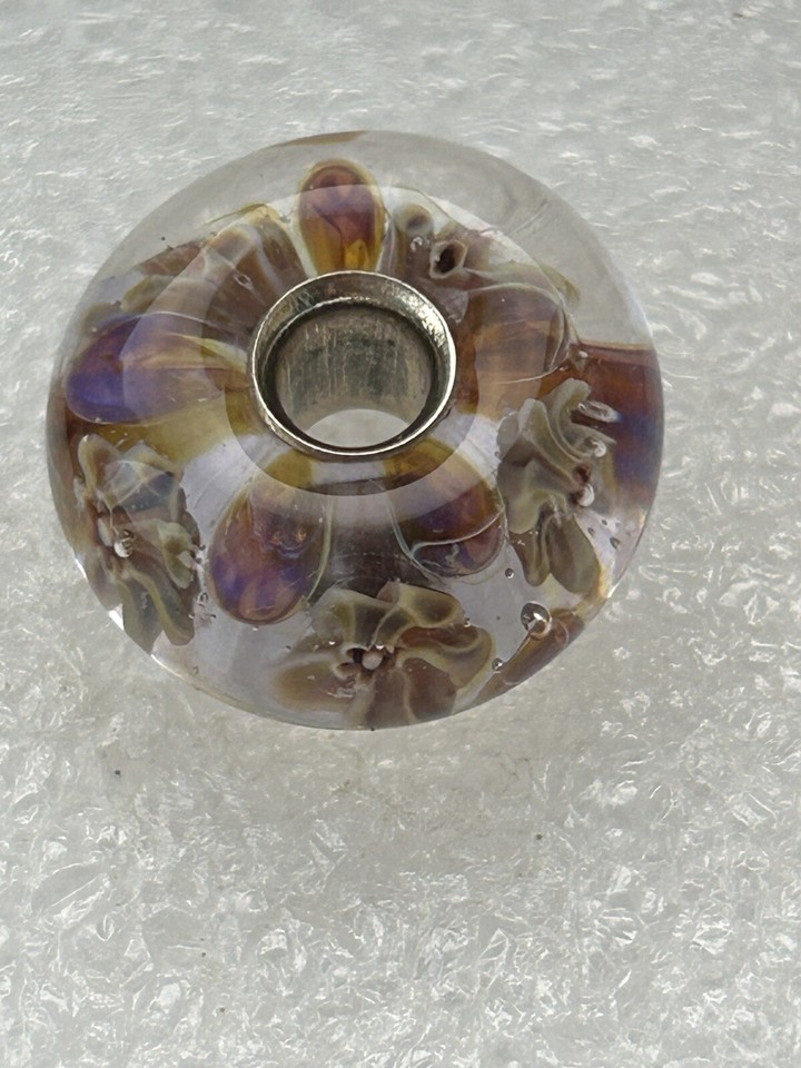 RACHEL BANJO BEADS Lampwork Bead. Fits Trollbeads. 17mm X 10mm | eBay UK
