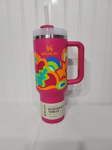 Stanley Tropical Wave 30oz Flowstate Quencher H2.0 Tumbler Pink/Orange ...