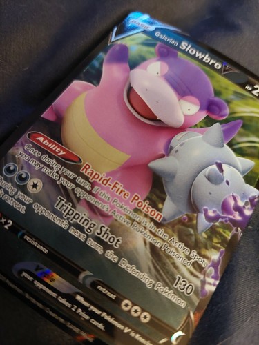 Galarian Slowbro V (99/189) Full-Art Pokemon card | eBay