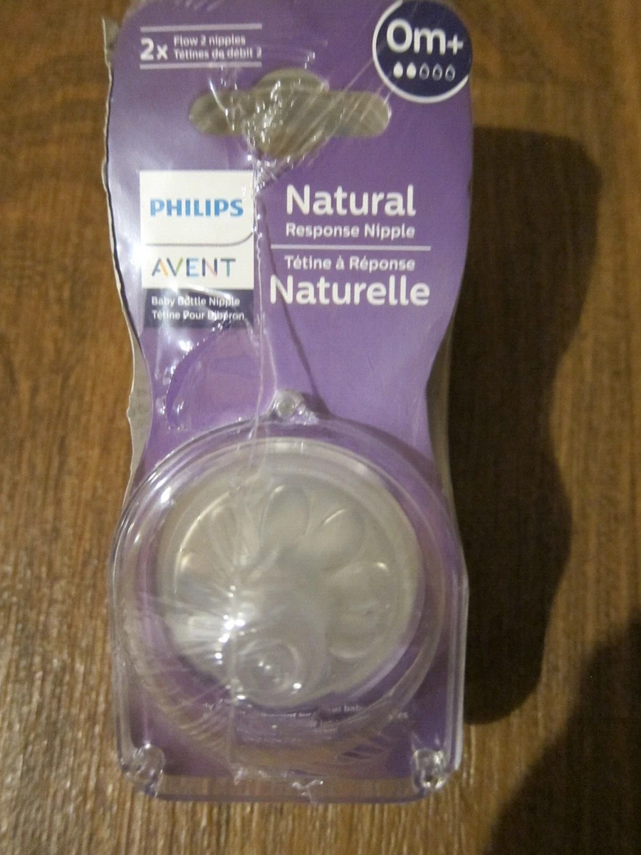 Philips Avent Natural Response Nipple Flow 1M Ct