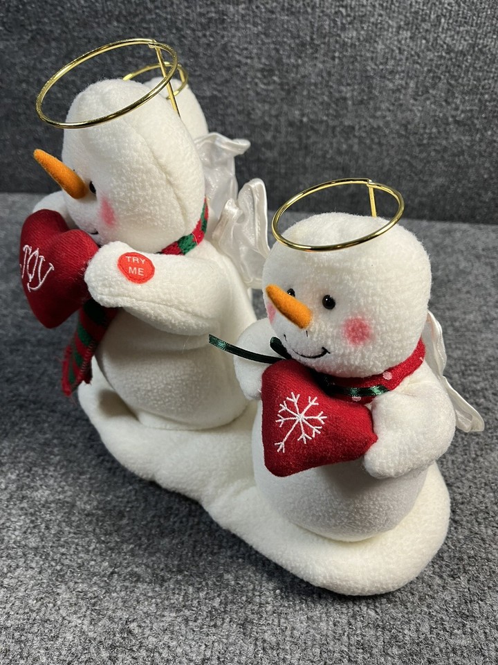 Angel Snowman Pan Asian Creations Sings, Dances And Lights Up To Silent ...