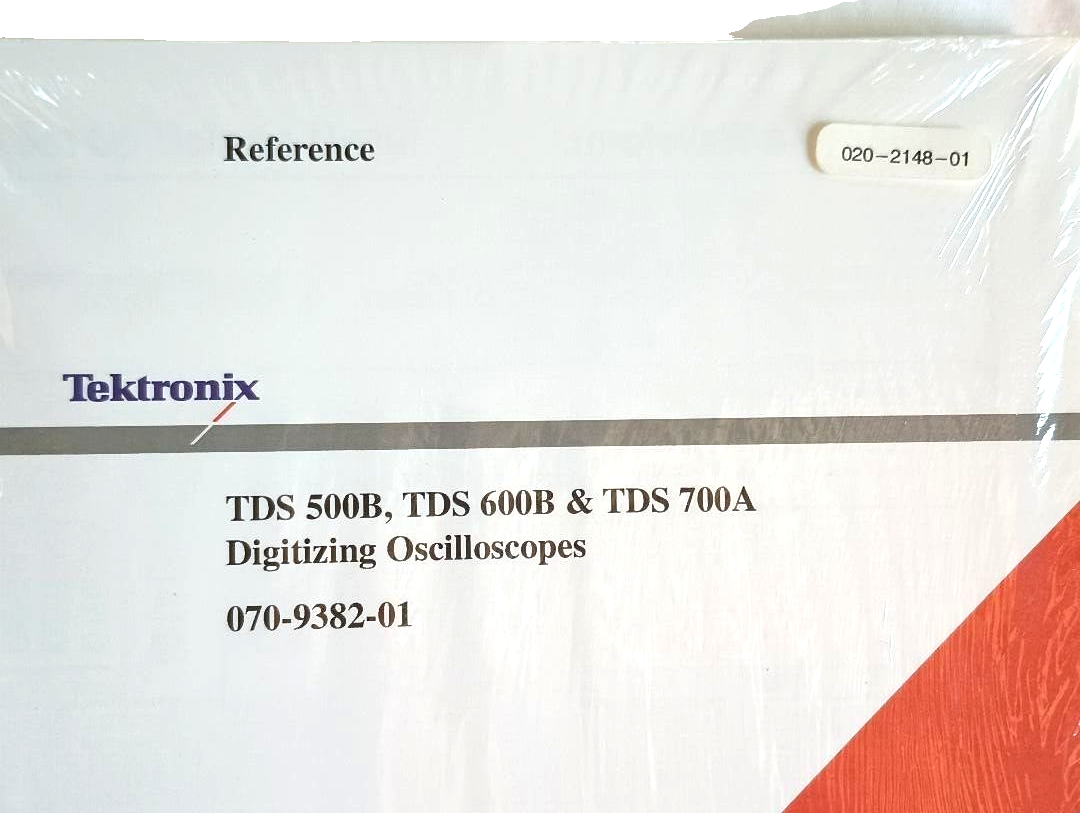 Tektronix REFERENCE MANUAL: TDS 500B TDS 600B TDS 700A Digitizing Oscilloscopes | eBay