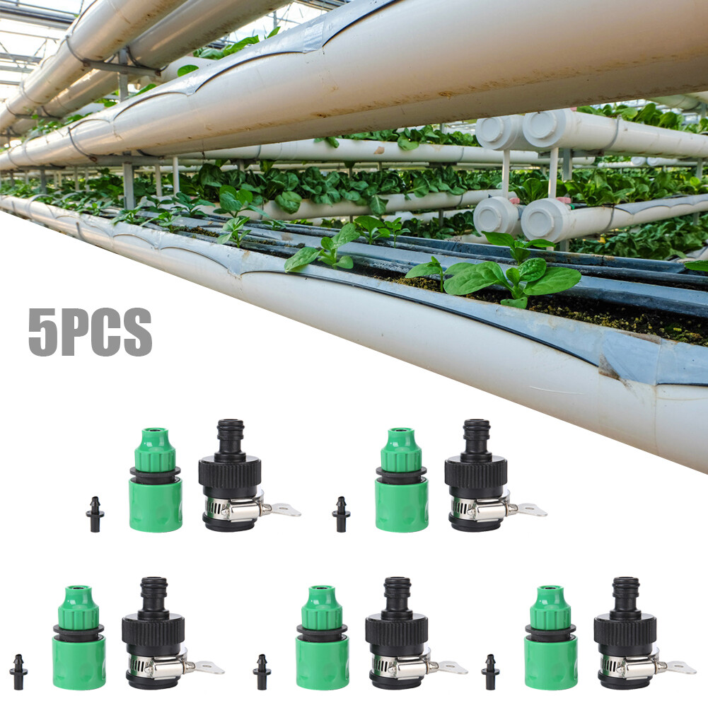 Garden Water Quick Coupling 1/4 Hose Irrigation Watering Pipe Quick ...