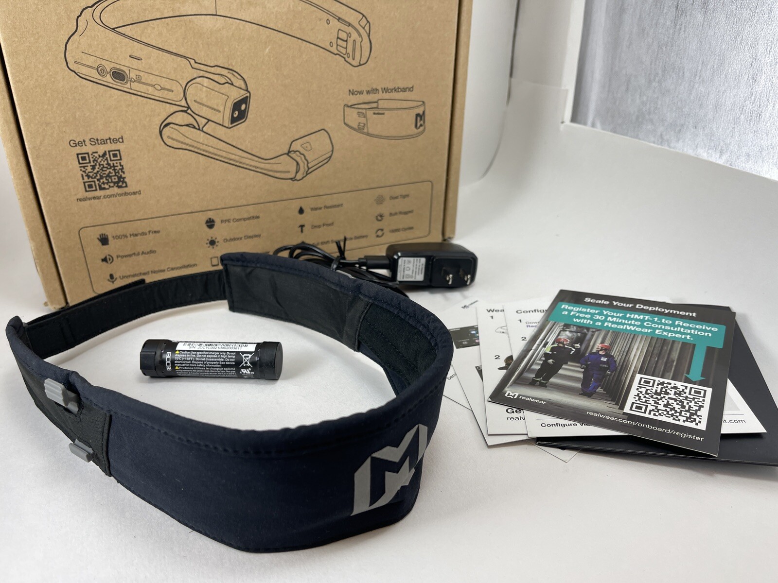 RealWear HMT-1 T1100G Wearable Tablet Computer Headset. In Excellent ...