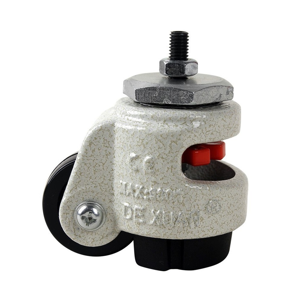 4pc Stem Leveling Machine Retractable Casters with Nylon Wheel M8/M12 ...