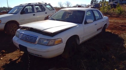 Front Bumper Fits 98-02 Ford Crown Victoria OEM White | eBay