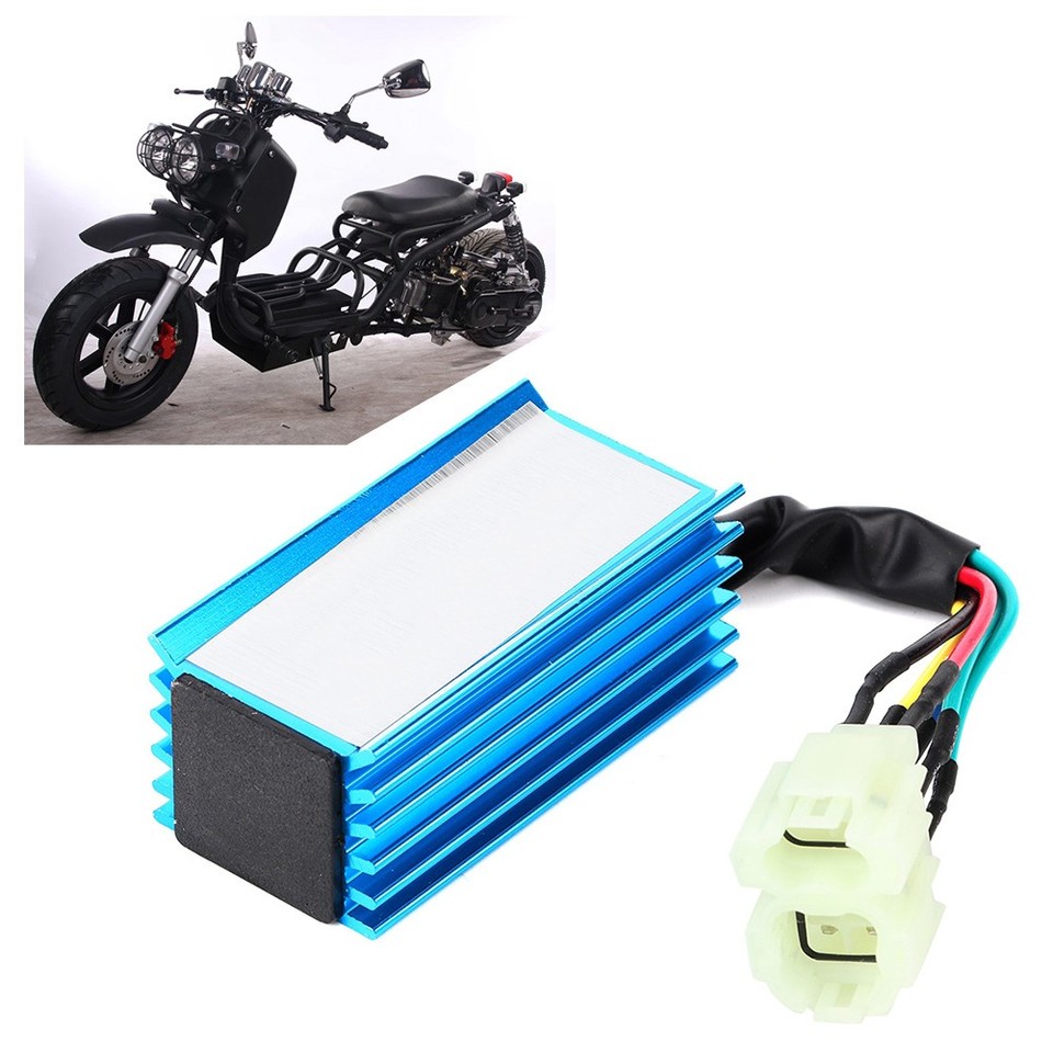 6 Pin Racing AC CDI GY6 Round Pin Ignition Box For 50cc 90cc 110cc ...