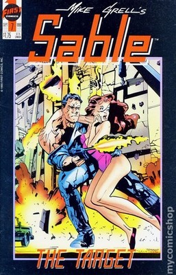Mike Grell's Sable #7 VG 1990 Stock Image Low Grade | eBay Australia