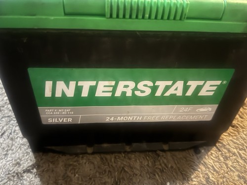 Interstate MT 24F Battery . 600 CCAs 7/2( Sticker | eBay