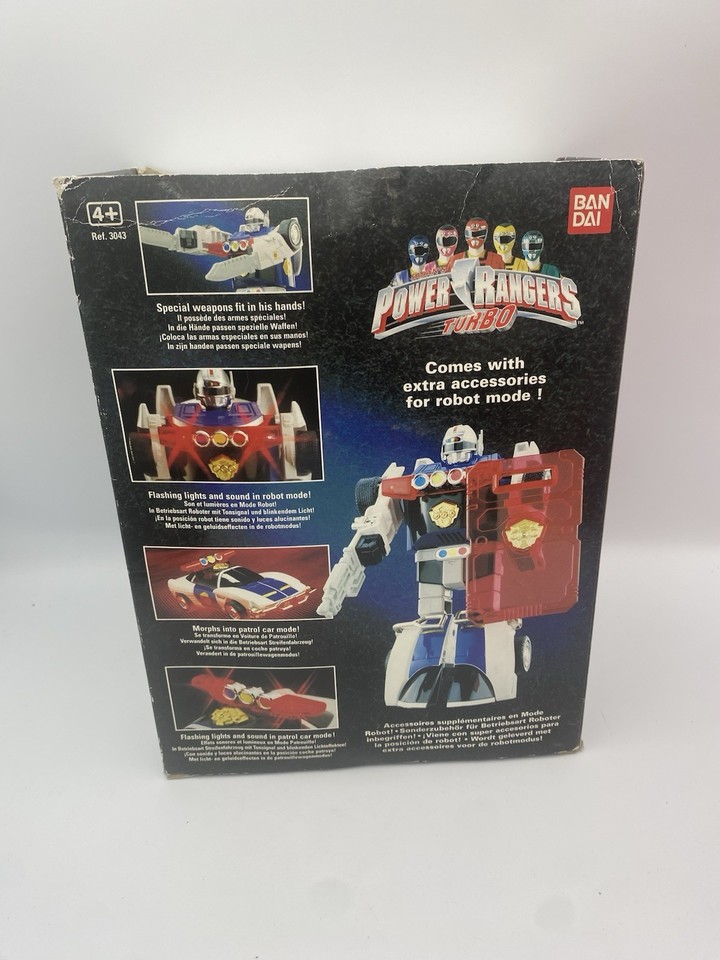 Power Rangers Turbo DX Deluxe Robo Racer Boxed | eBay UK