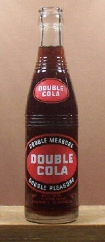 Double Cola Vintage ACL 8 ounce Soda Pop Bottle Seminole Flavor Company ...
