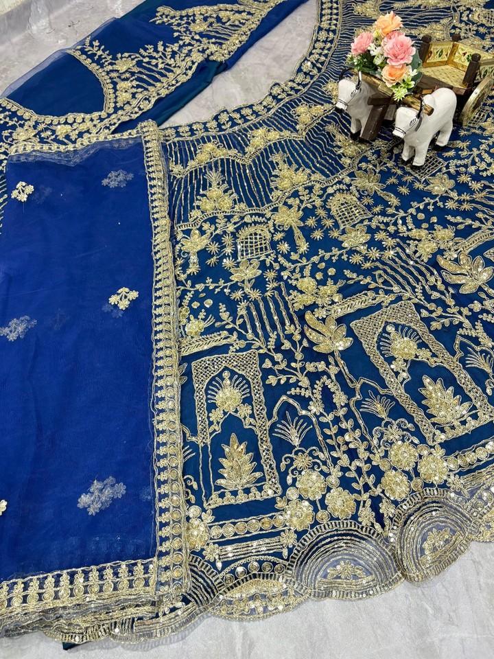 Pakistani Lehenga Lengha Wear Choli Wedding Indian Party Bollywood ...