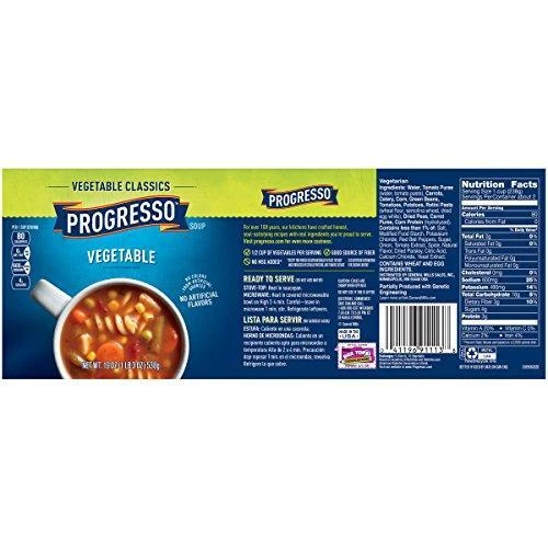 Progresso Soup Label