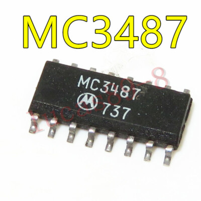 10PCS MC3487DR SOP-16 MC3487 QUADRUPLE DIFFERENTIAL LINE DRIVER | eBay