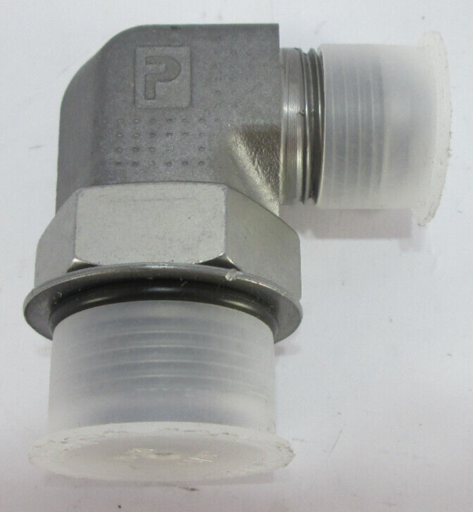 Parker - 1215 - M0122 - 90 Degree Hydraulic Elbow - 1-1/16" x 1-5/16 ...