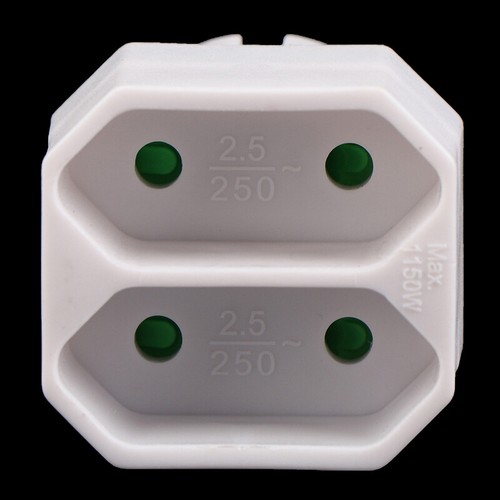 EU Conversion Plug 1 to 2 / 1 to 3 Way European Standard Power Adapter ...