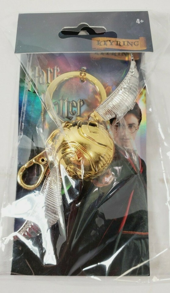 Lot Two (2) NEW Harry Potter KEY RINGS harry Potter Logo & Golden ...