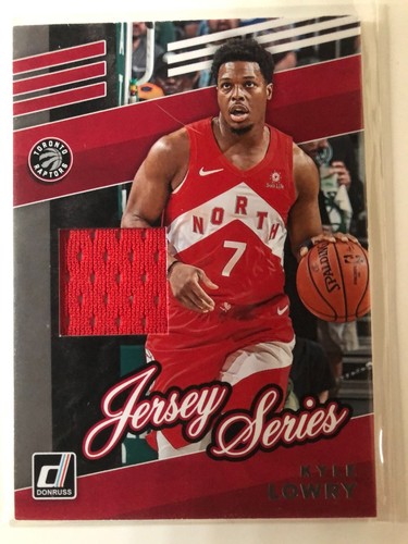 2019/2020 Donruss Kyle Lowry Jersey Series Red Player Worn Jersey! JS ...