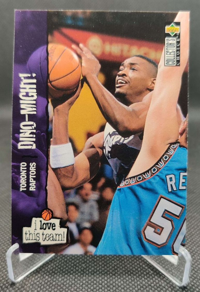 1995 Collector's Choice #391 CARLOS ROGERS Toronto Raptors basketball ...