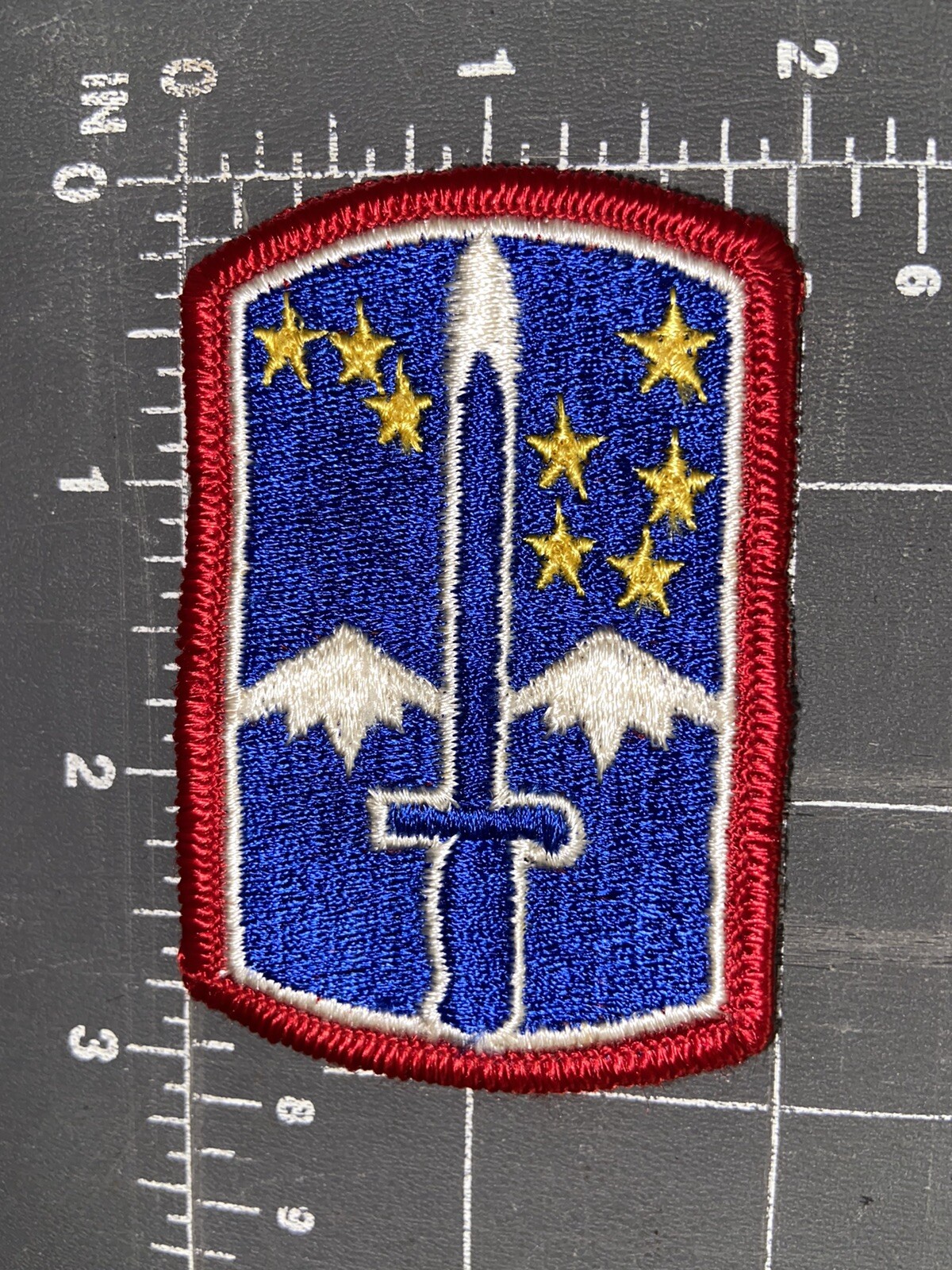 Vintage US Army 172nd Infantry Brigade Patch Grafenwohr Germany DE ...