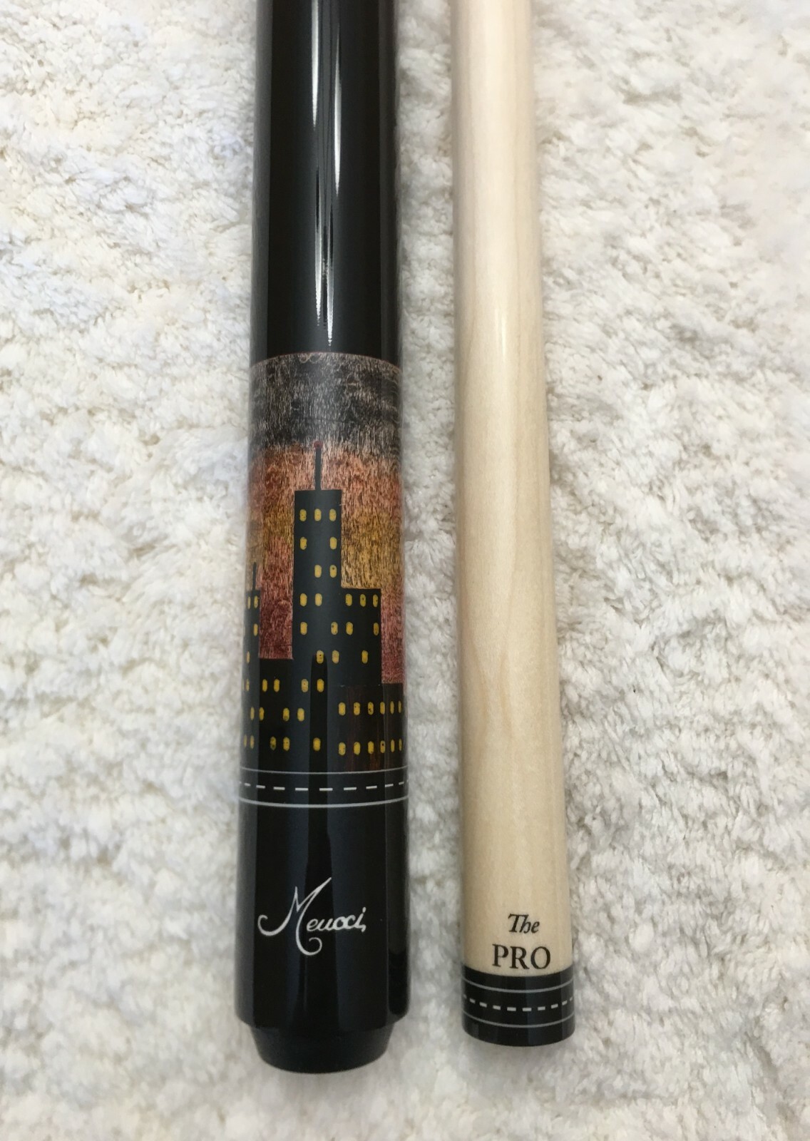 IN STOCK, Meucci HOF-6 Pool Cue w/ The Pro Shaft, Road Agent, FREE HARD ...