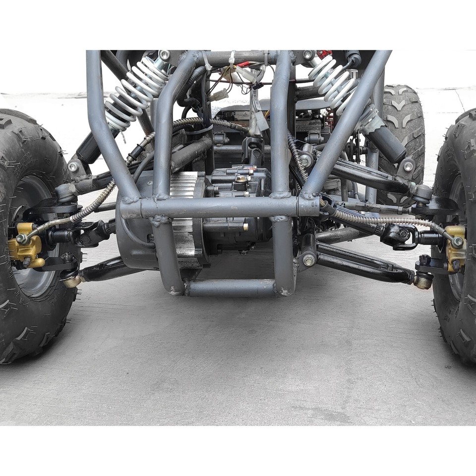 Front Suspension Swing Arm 4 Wheel Drive Axle Kit+ 250mm Shock Go kart ...